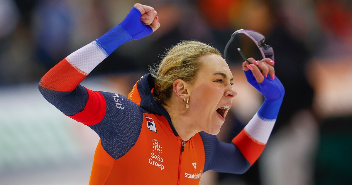 Hoe meer wedstrijden ze schaatst, des te beter ze wordt: weer ...