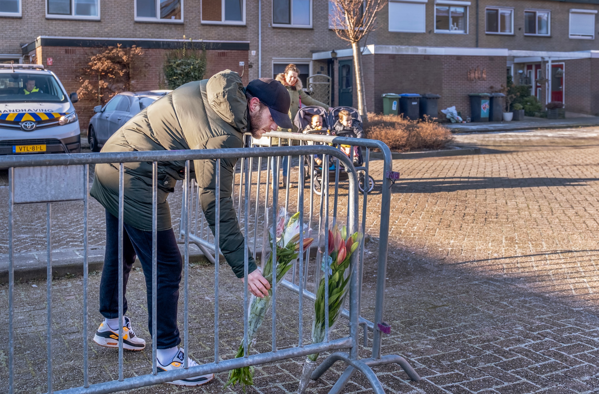 ‘Die man is gek in z’n hoofd, dacht ik, en die bedreiging is een soort ...