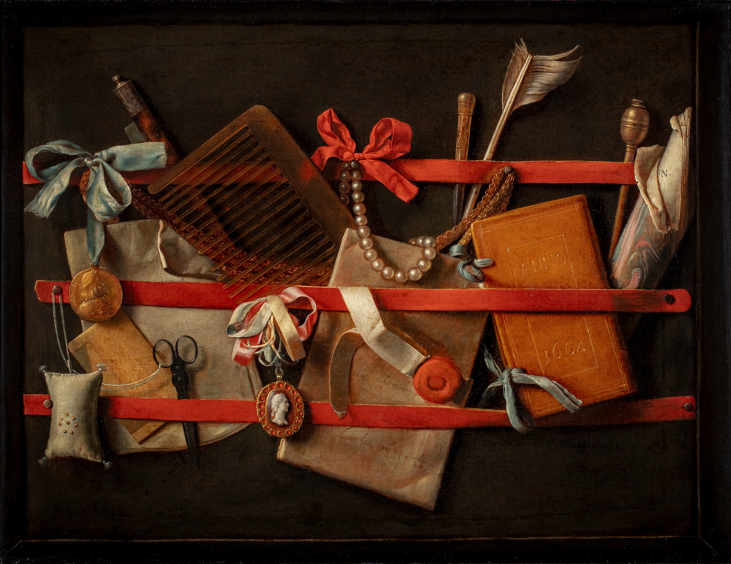 Optische illusies lopen als een rode draad door Samuel van Hoogstratens ...