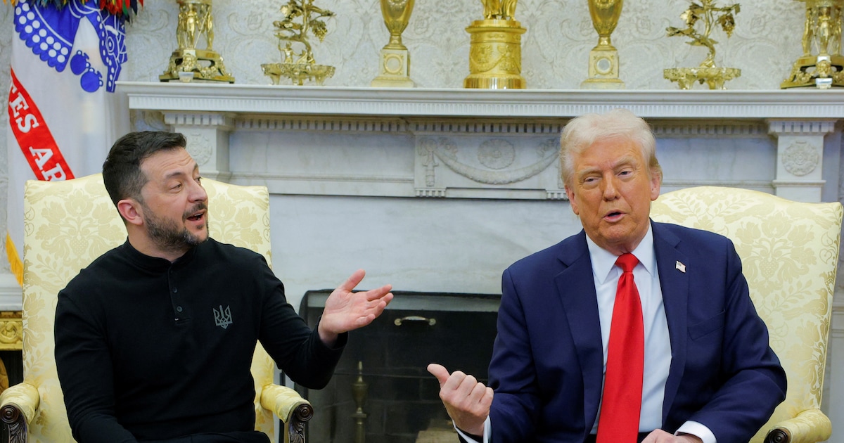 Diplomatieke implosie bij ontmoeting Trump en Zelensky, die Witte Huis ...