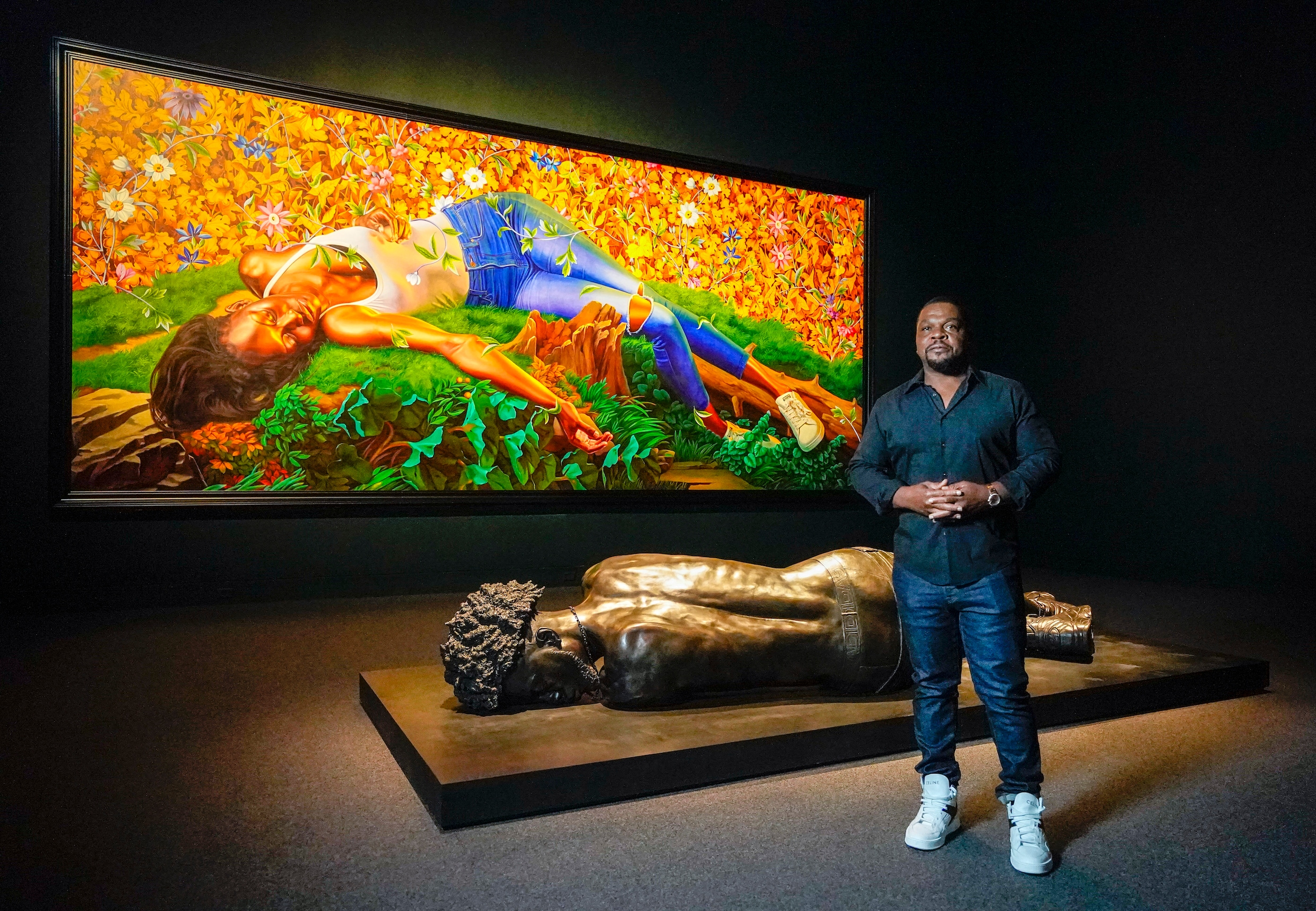 Kehinde Wiley ondanks ophef te zien in Museum Van Loon: ‘Trial by ...
