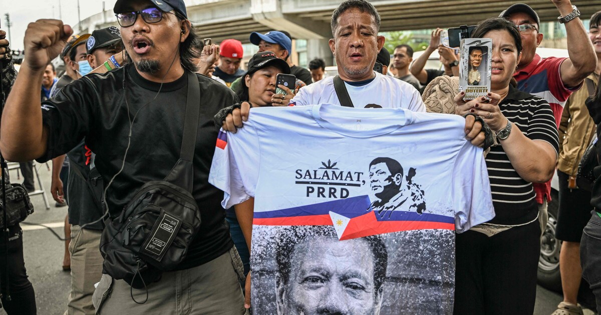 Vlucht Duterte naar Rotterdam uitgesteld, dochter en vicepresident ...