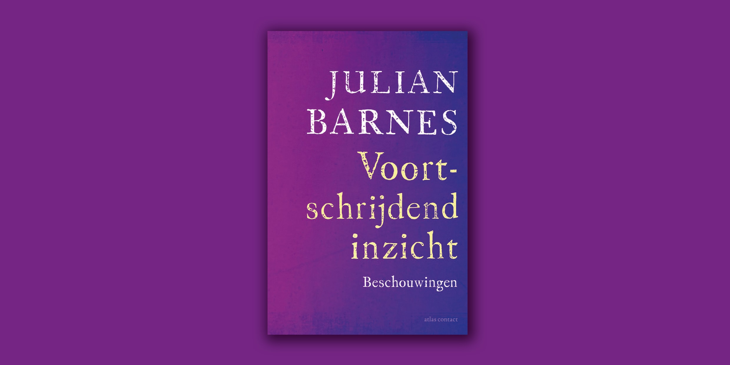 Julian Barnes raakt aan de essentie van zijn oeuvre in de bundel ...