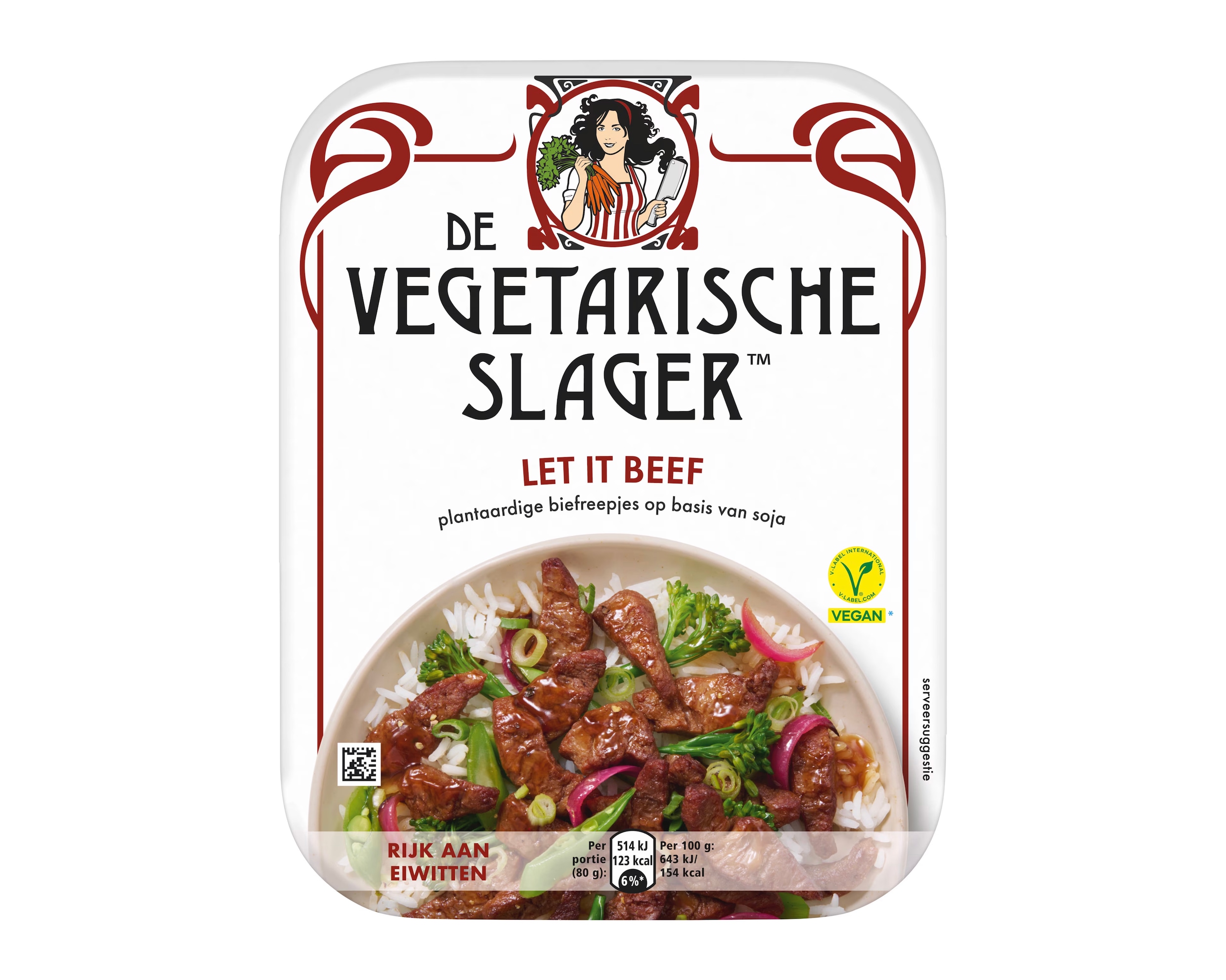 De ‘Let It Beef’-reepjes van de Vegetarische Slager zijn, zoals ze het ...