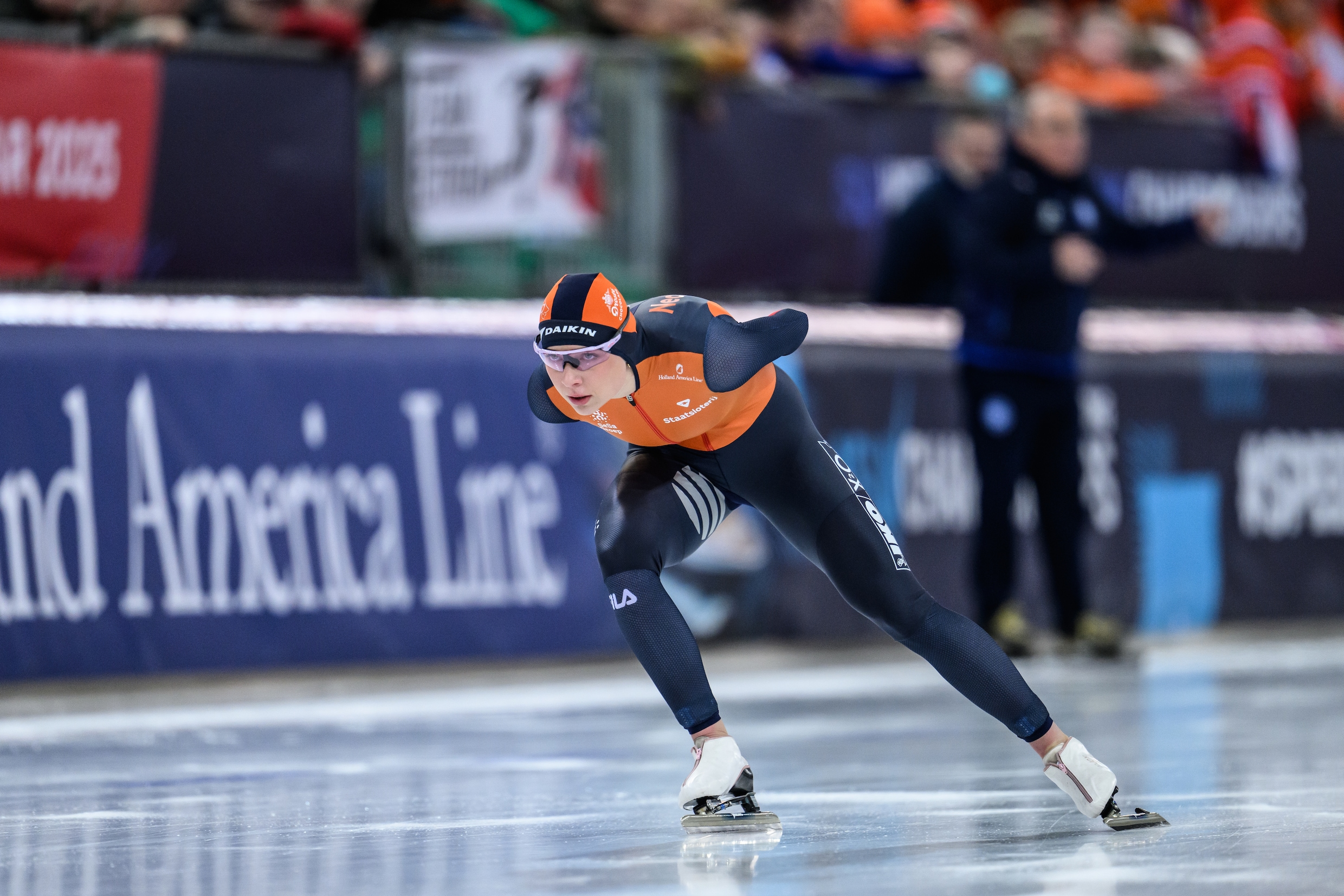 Met drie keer goud sluit Joy Beune de WK afstanden af als ‘koningin van ...