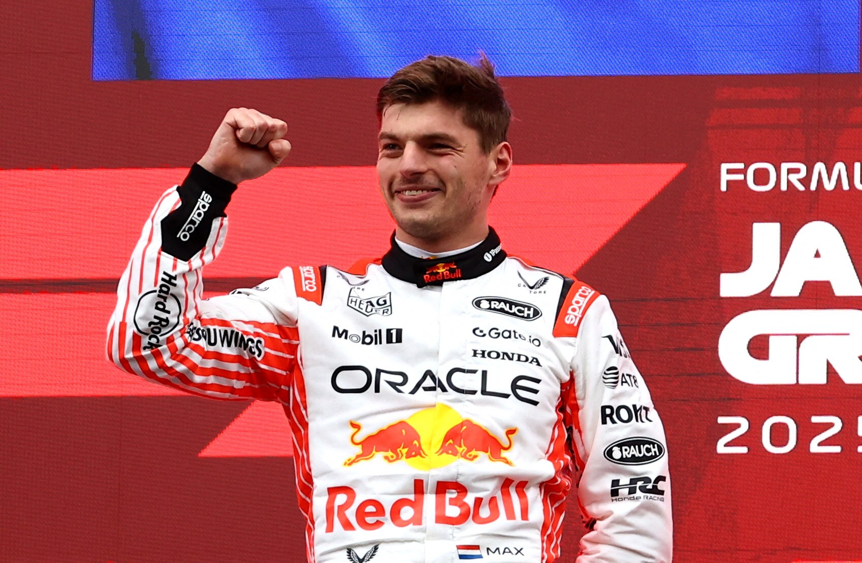 Verstappen pakt met winst GP Japan zijn eerste overwinning van het seizoen | de Volkskrant