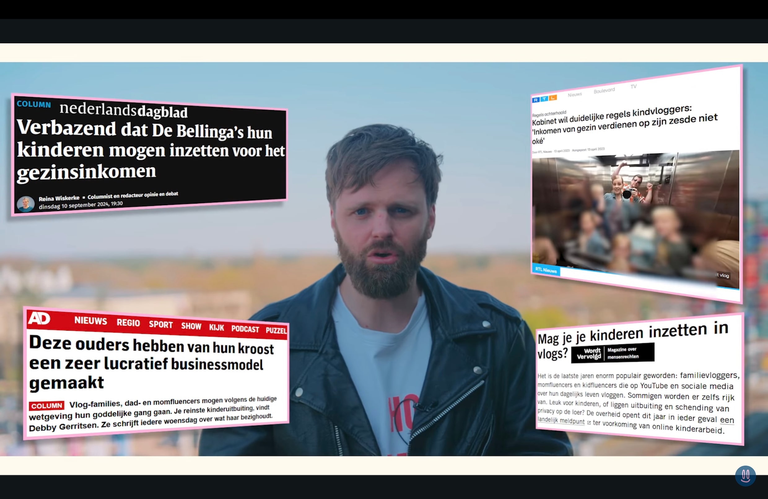 Het mentale welzijn van vlogkinderen staat volgens ‘Boos’ ernstig onder druk, maar we hoeven ...