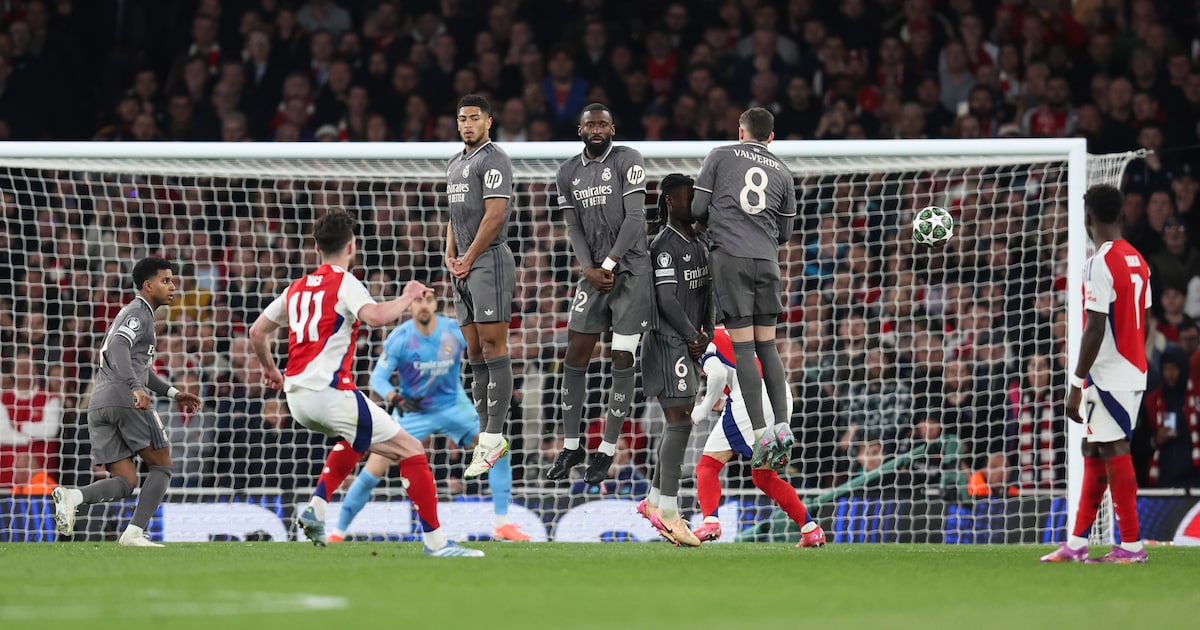 ‘Rice Rice baby’: hoe Declan Rice van Arsenal het tegen Real Madrid ...