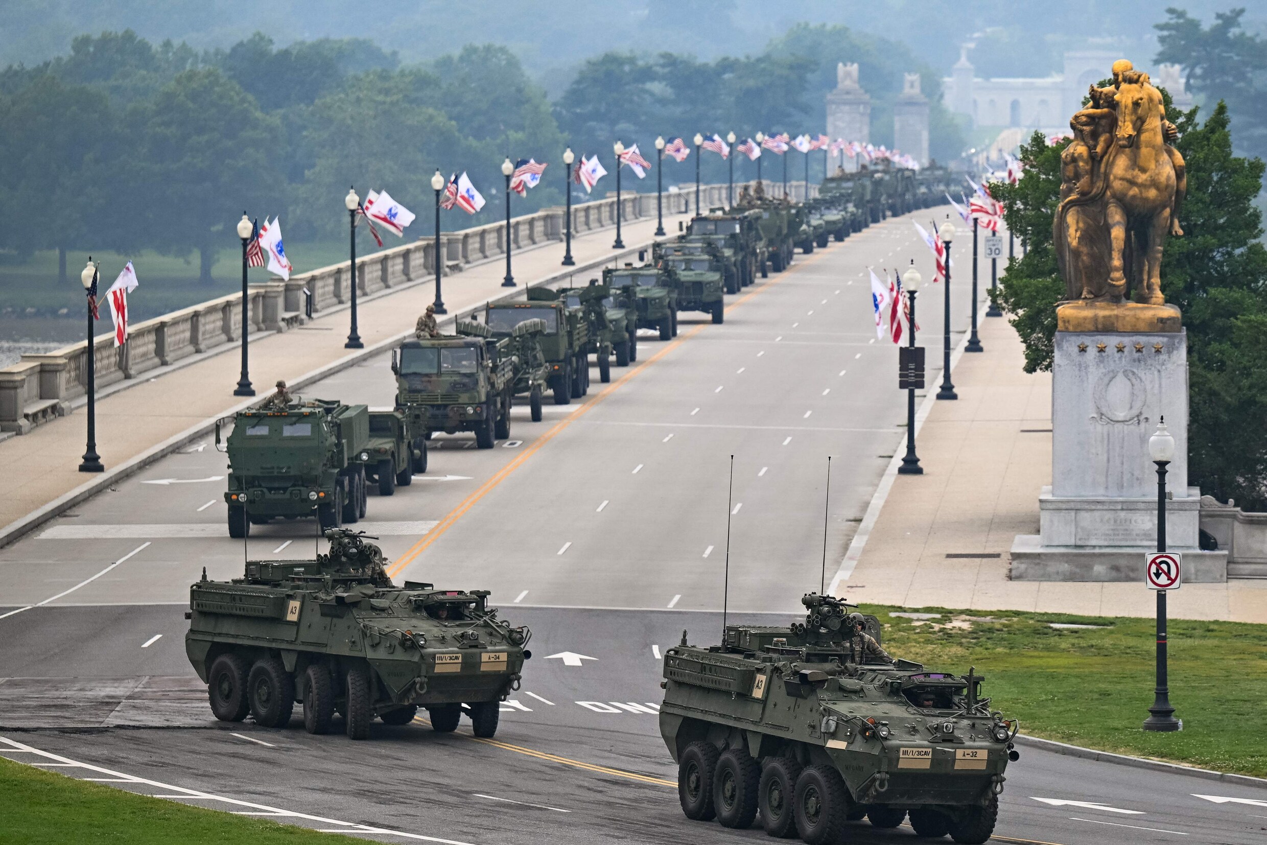 Militaire parade van Trump voedt verdeeldheid onder Amerikanen | de ...