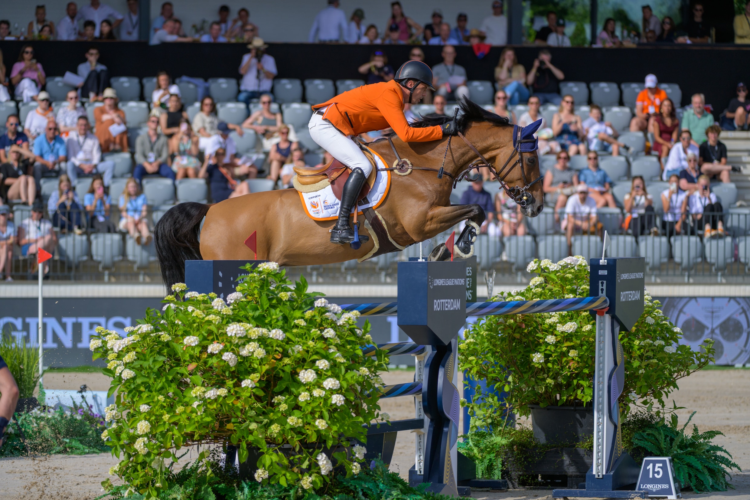 Smolders geniet ook in Rotterdam van het beste paard uit zijn carrière ...