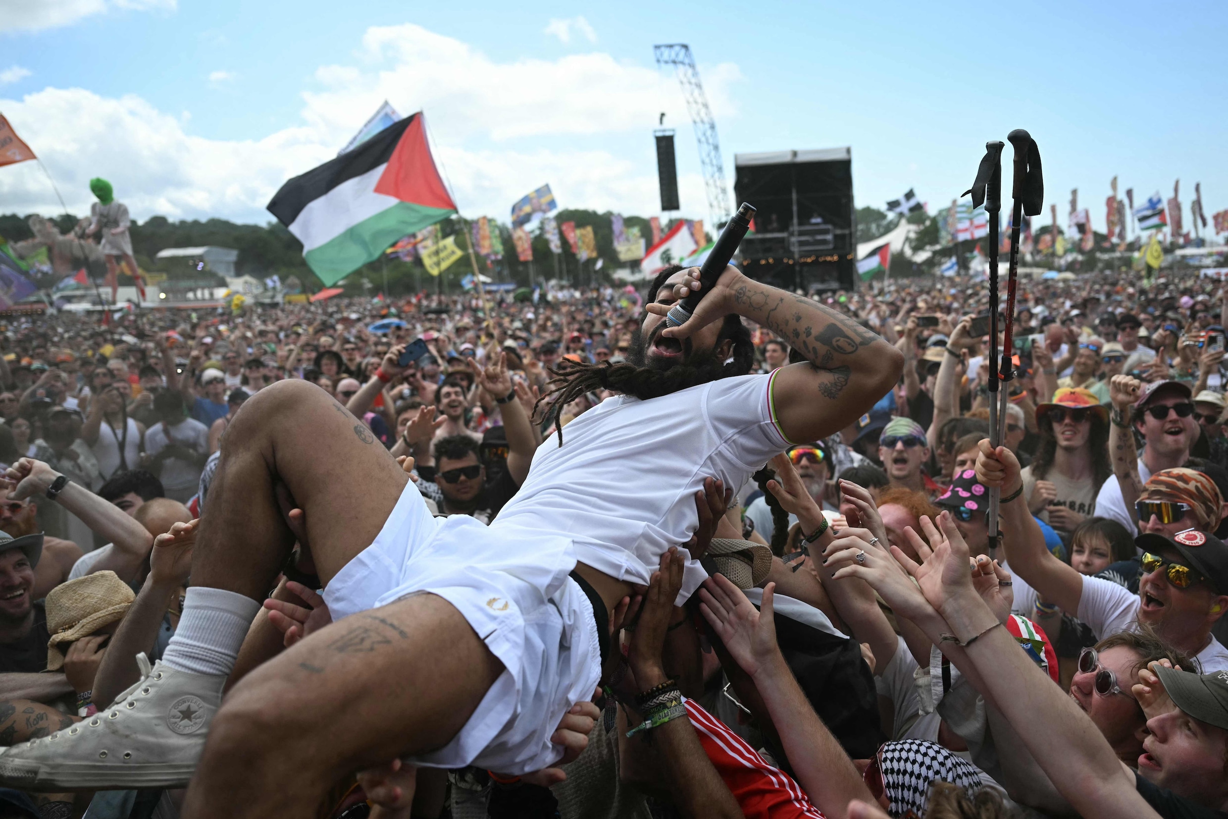 Pro-Palestijns protest trekt popfestival Glastonbury stellingenoorlog ...