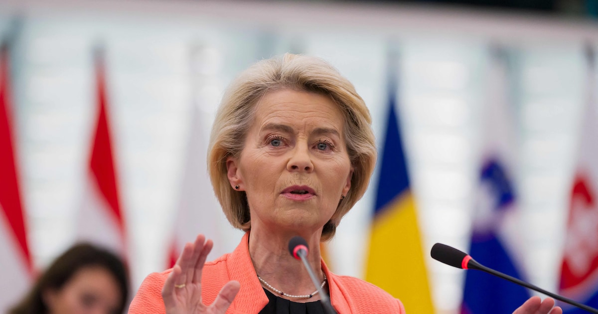 Middenpartijen in Europees parlement zijn kritisch over rechtse koers van Von der Leyen | de ...