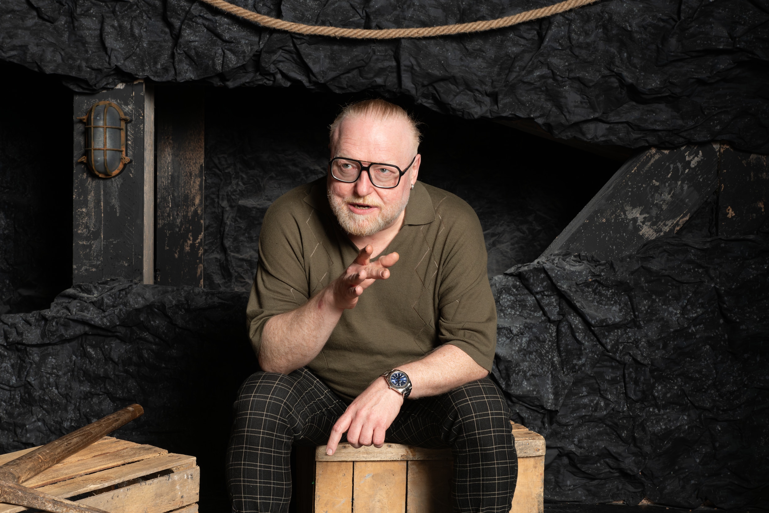 In Het geluk van Limburg speelt Emil Szarkowicz een Poolse mijnwerker ...