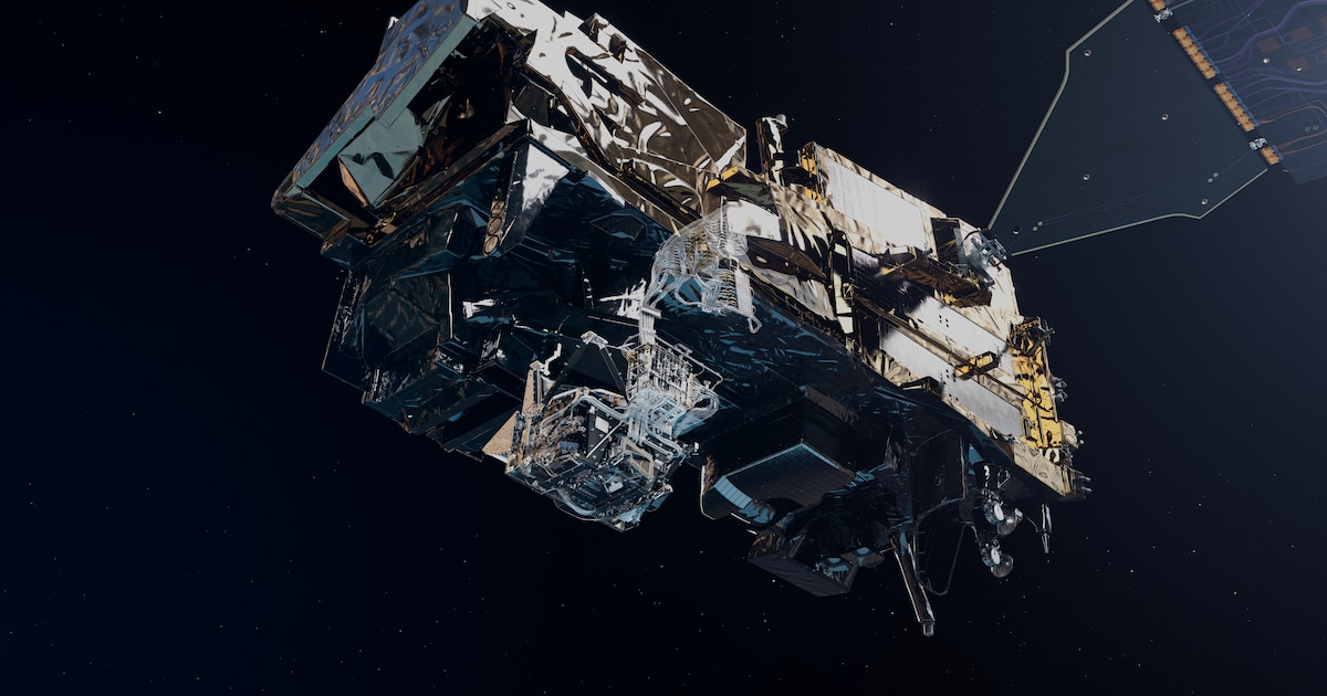 Europese Sentinel-5 moet vanuit het bovenaardse het krachtige ...