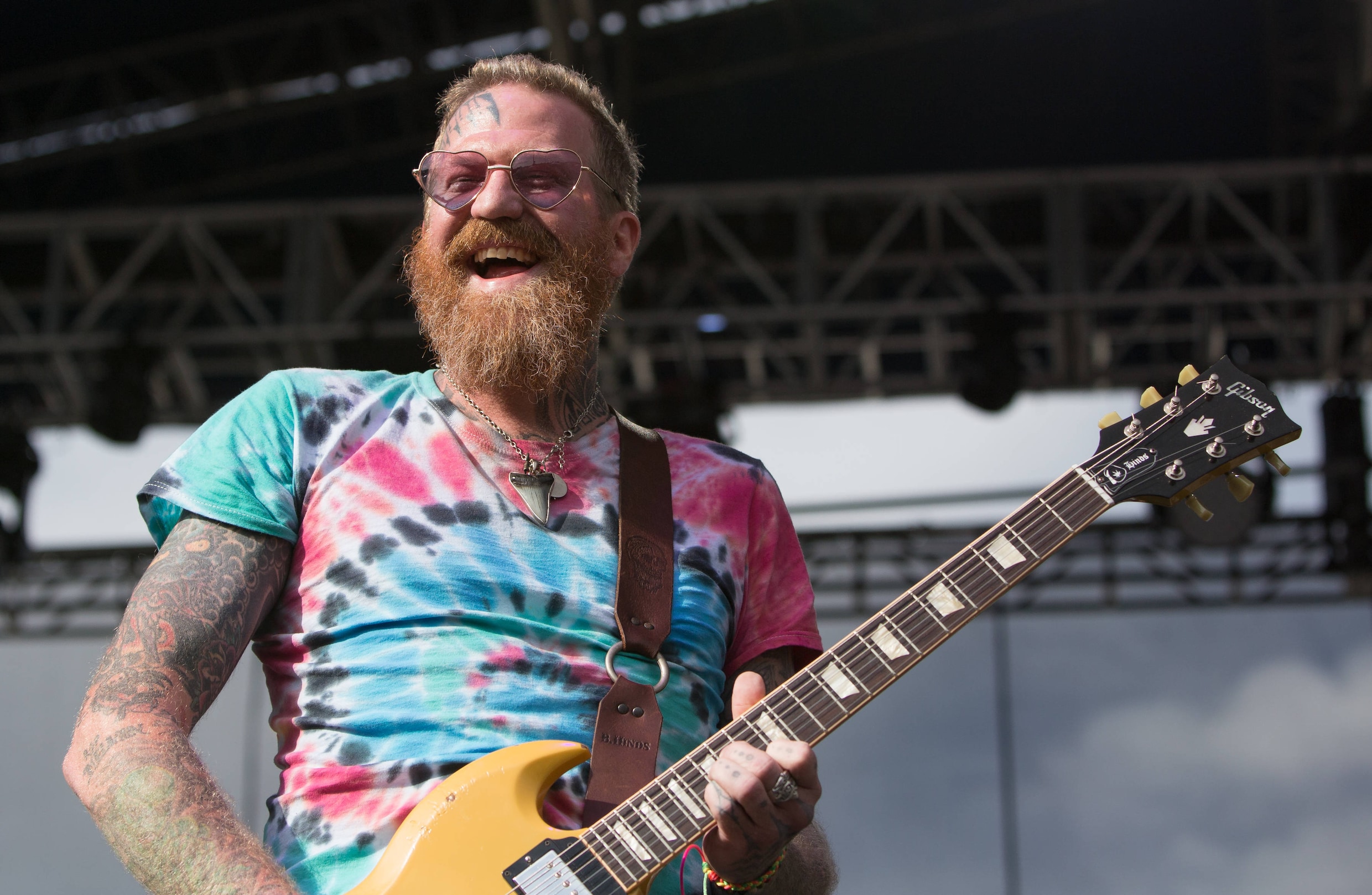 Mastodons metalgigant Brent Hinds (1974-2025) was een ruige ...