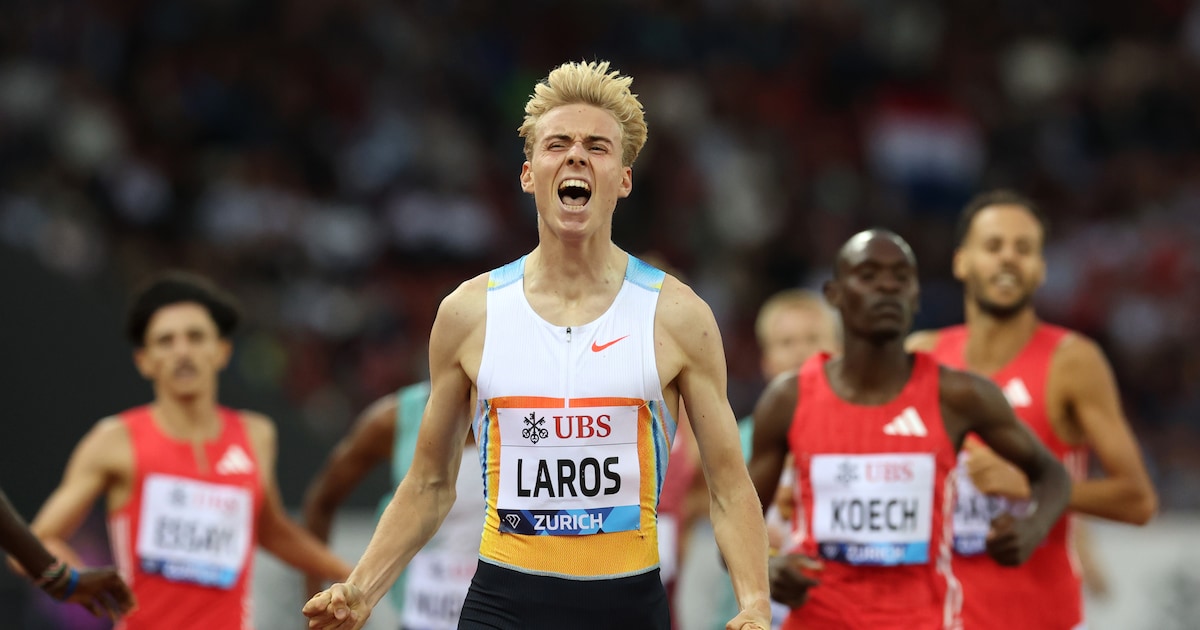 Splijtende eindsprint levert Niels Laros winst op in finale Diamond ...