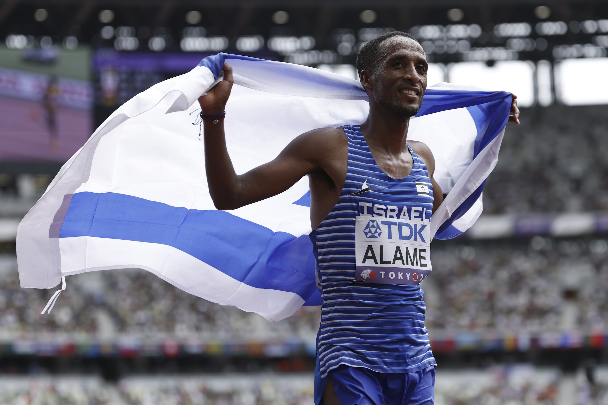 Bij het WK atletiek in Tokio kan zonder problemen met de Israëlische ...