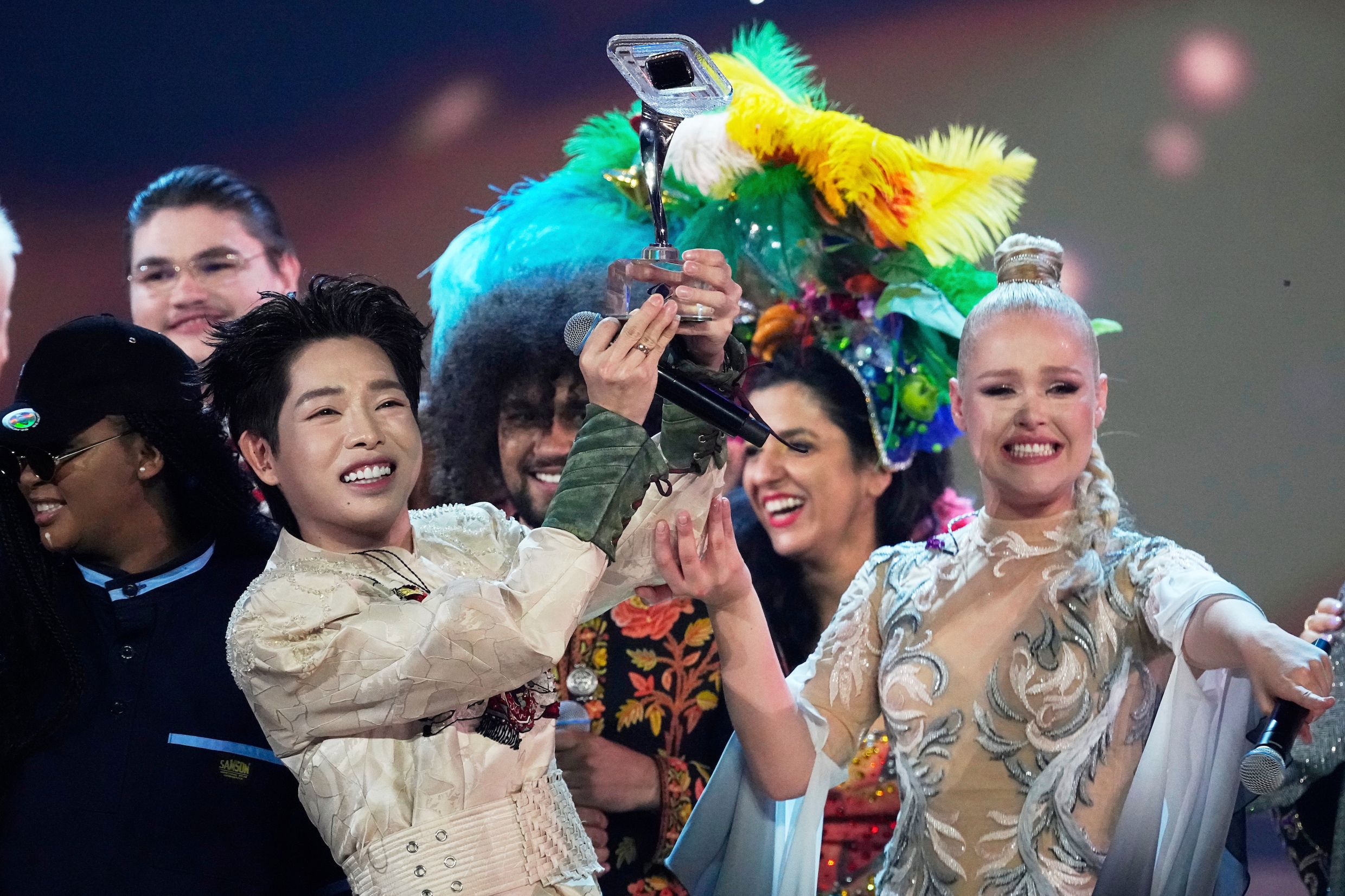 Op Intervision 2025, het Russische songfestival voor ‘traditionele waarden’ zit de stemming er ...