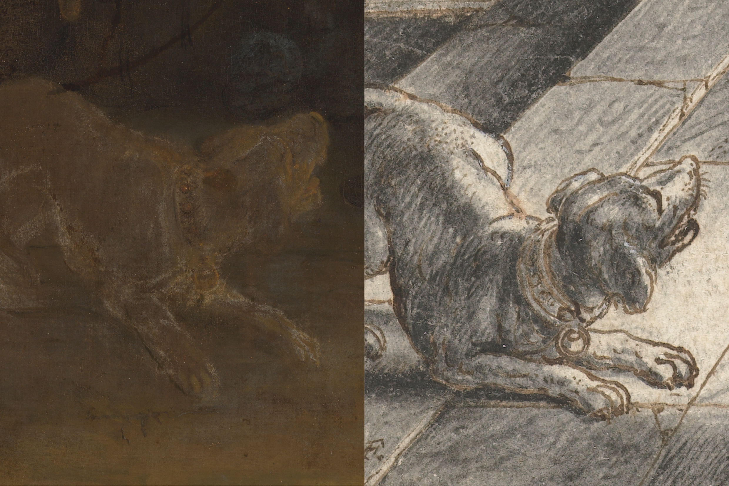 Hondje op ‘De Nachtwacht’ blijkt een copy-paste: Rembrandt haalde ...