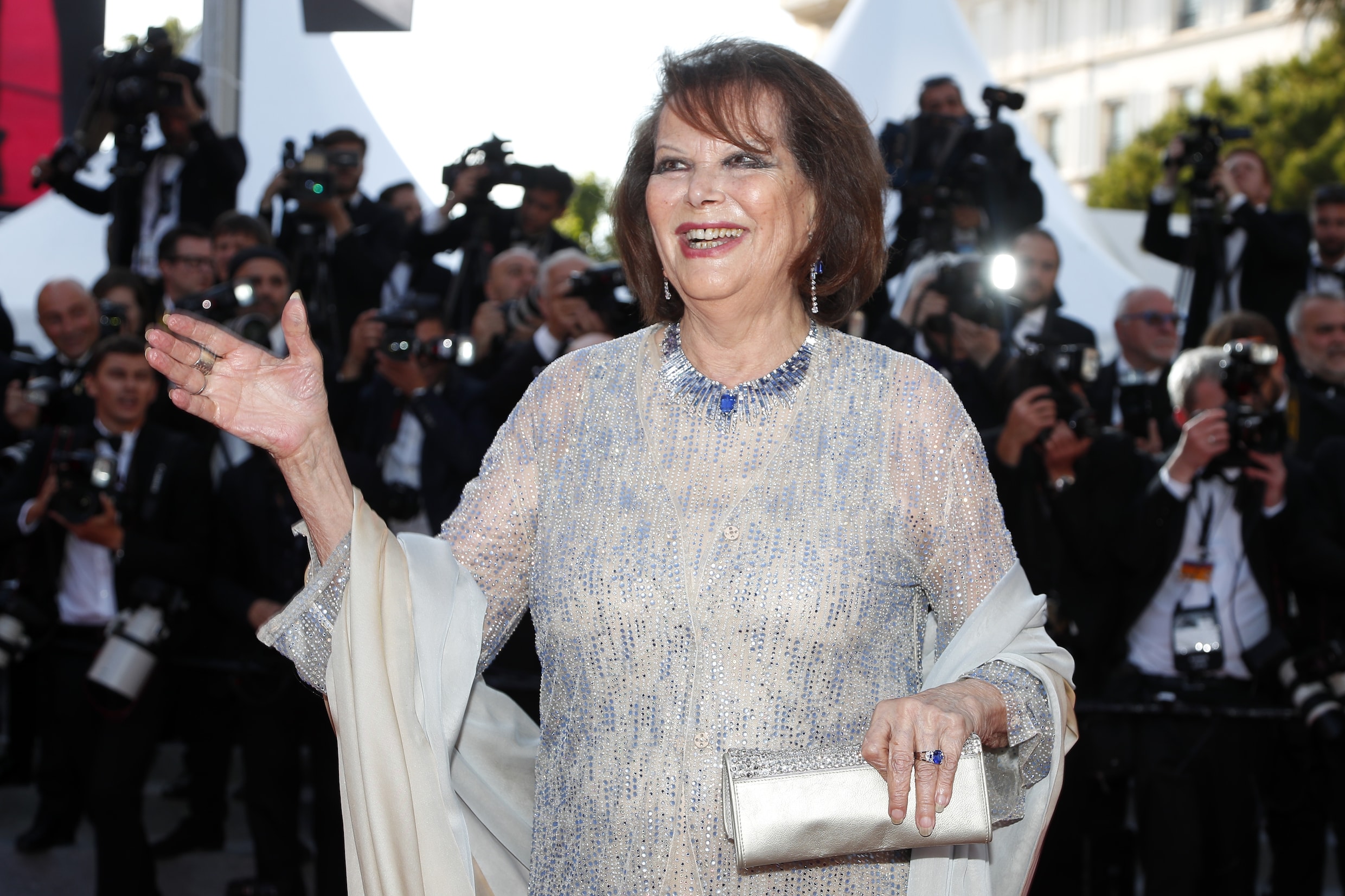 Met haar ogen zei de Italiaanse actrice Claudia Cardinale (1938-2025 ...