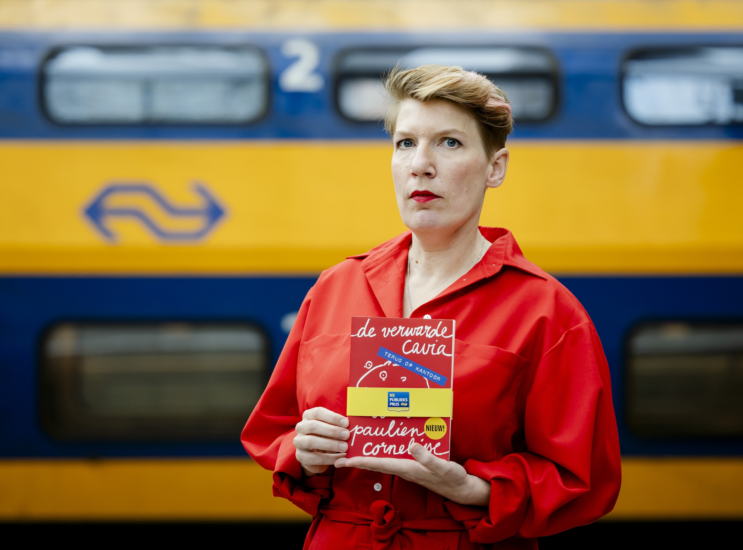 Bij haar vierde nominatie wint Paulien Cornelisse de NS Publieksprijs | de Volkskrant