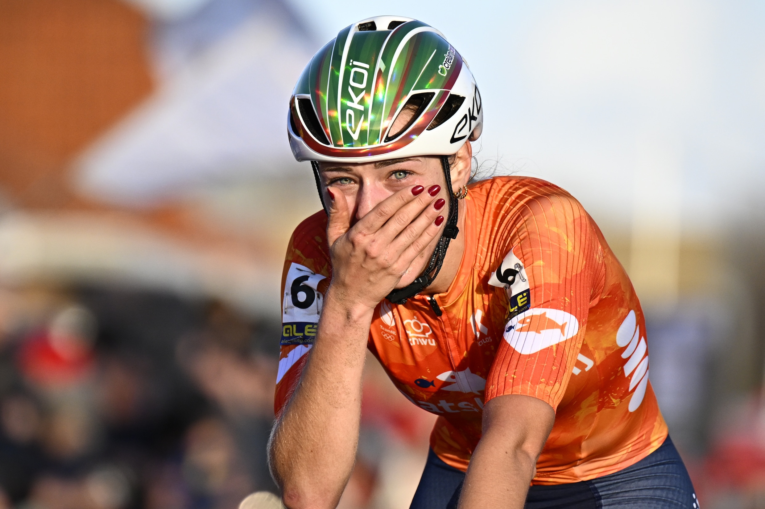 Inge van der Heijden verrassende winnaar EK veldrijden: ‘Kan niet ...