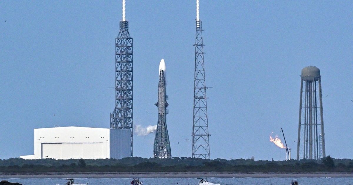 Blue Origin stelt lancering Marsmissie op laatste moment uit | de ...