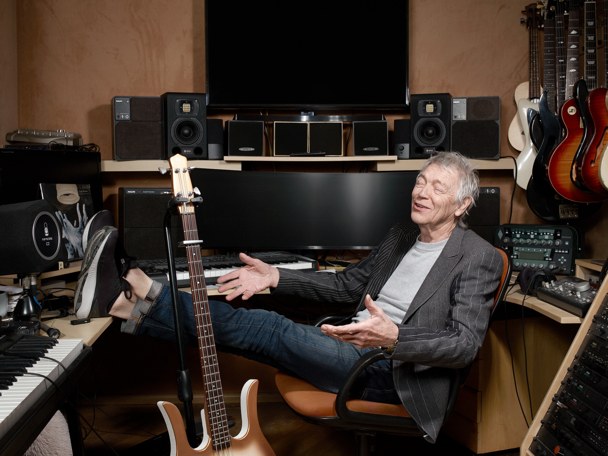 Pas nu bedenkt Rinus Gerritsen hoe fantastisch de Earring was. ‘Dat mag ...