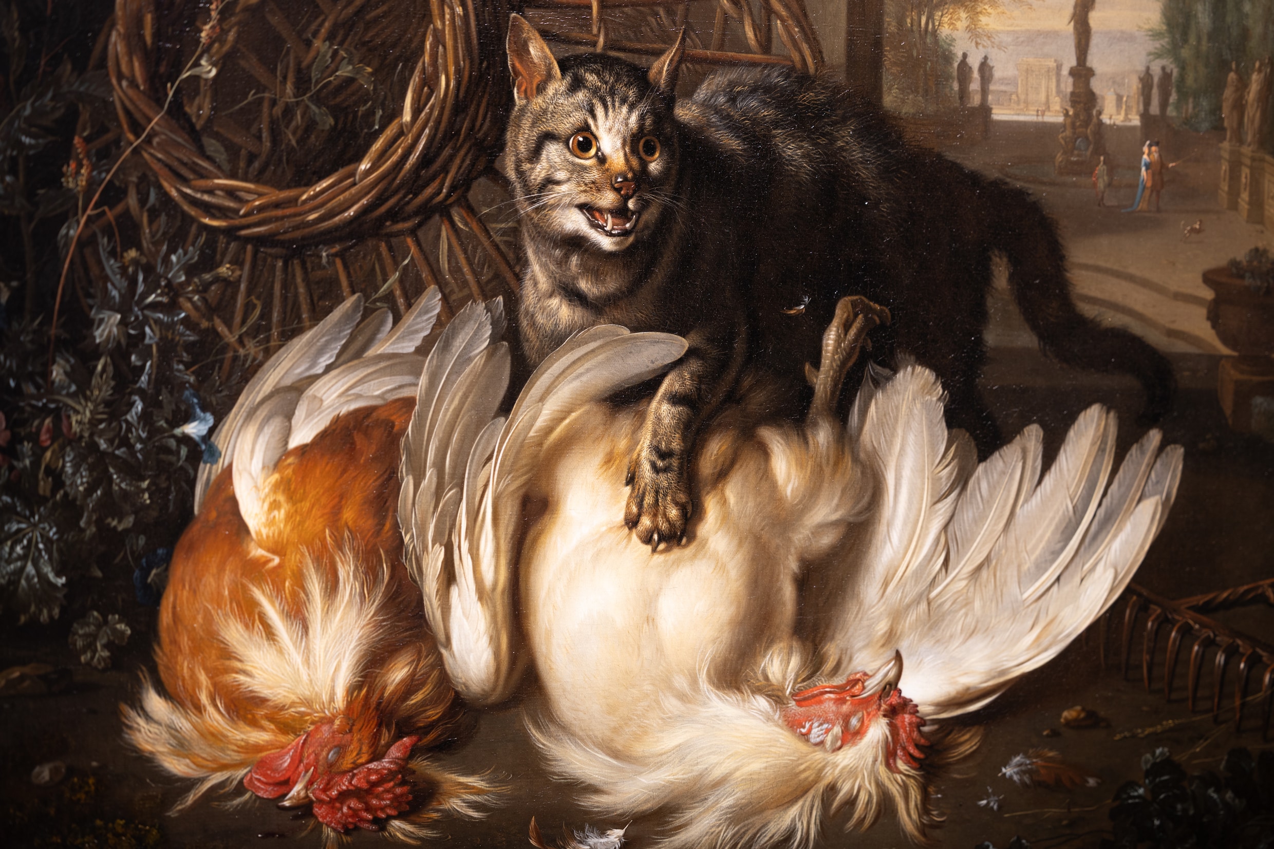 In Valkenburgs universum zijn katten geen poezelige huisdieren, maar ...