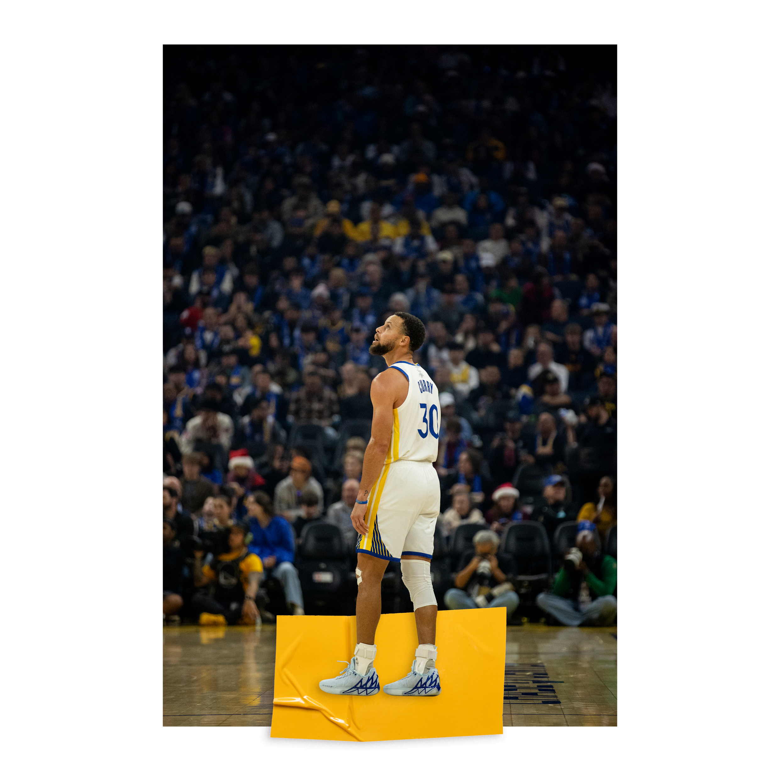 Met wisselende sneakers schrijft schoensponsorloze Stephen Curry een ...