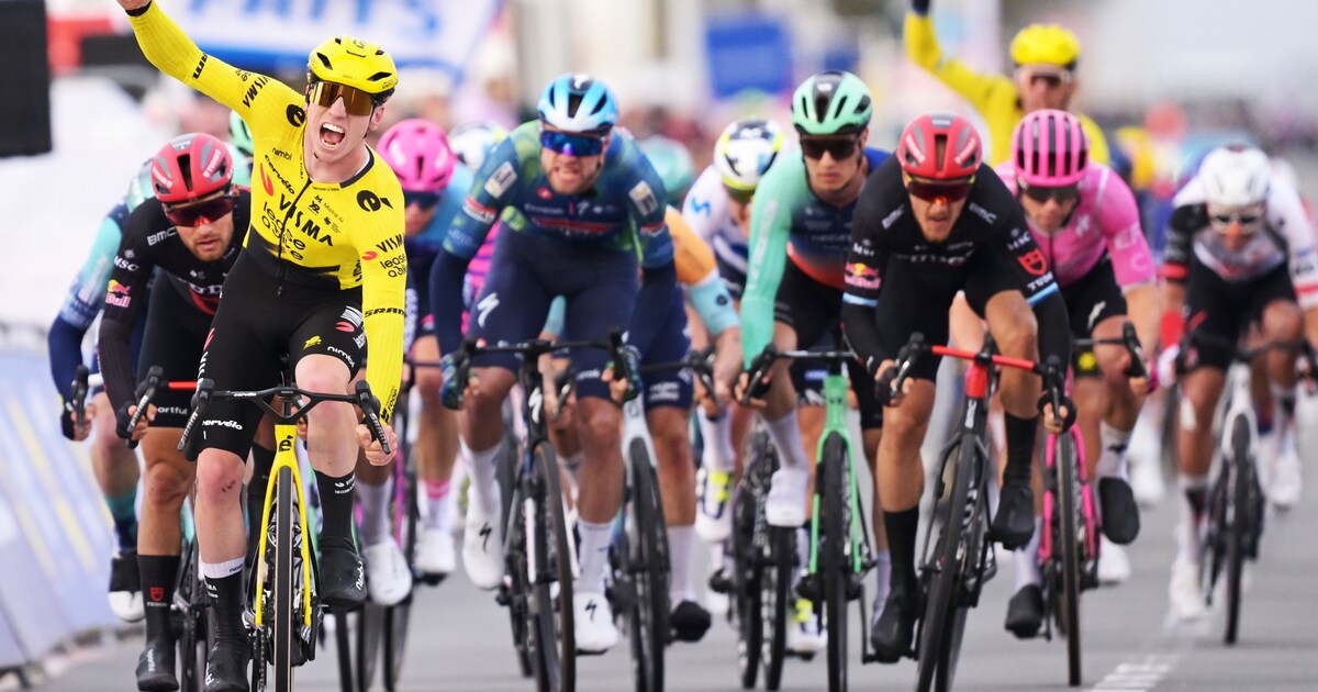 Matthew Brennan bezorgt Visma-Lease a Bike zege in Kuurne-Brussel ...