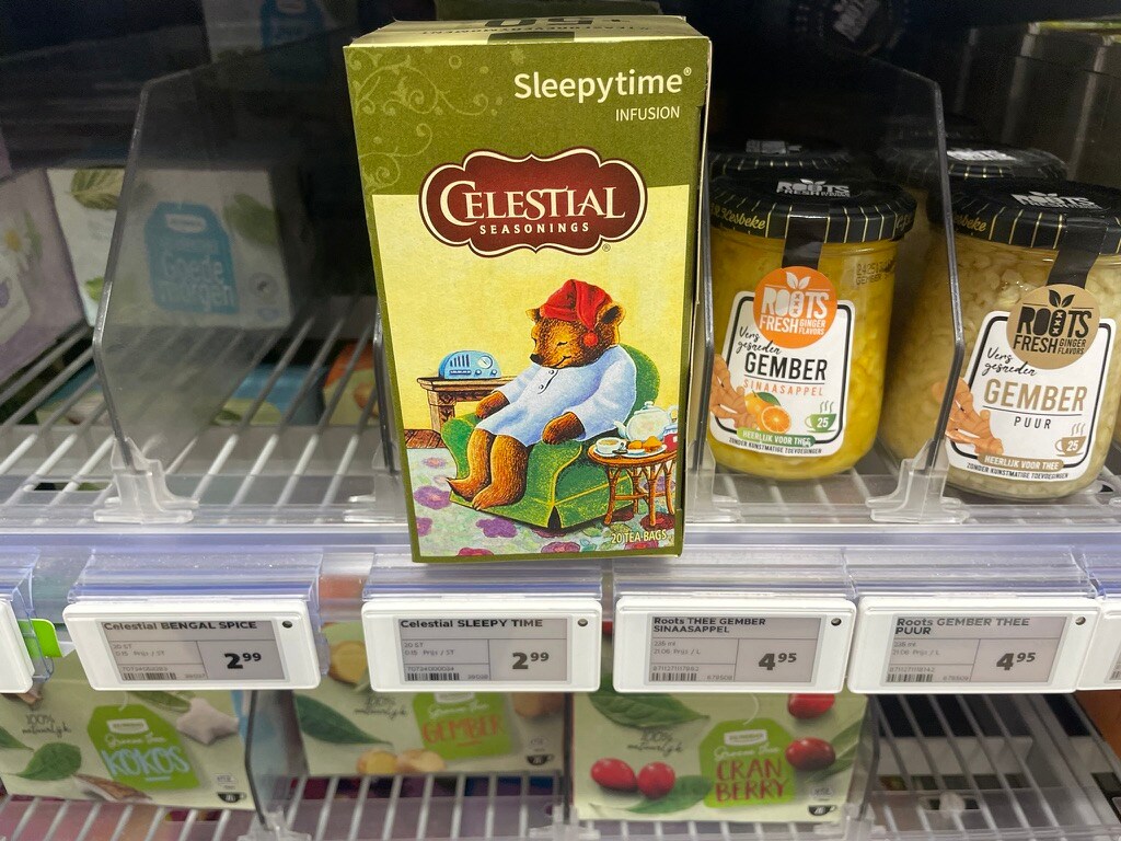Is er een link tussen de slaperige beer op de thee van Celestial ...