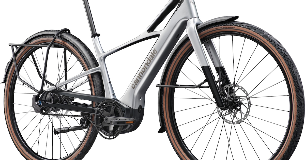 De elektrische stadsfiets van Cannondale doet zijn naam eer aan: de ...