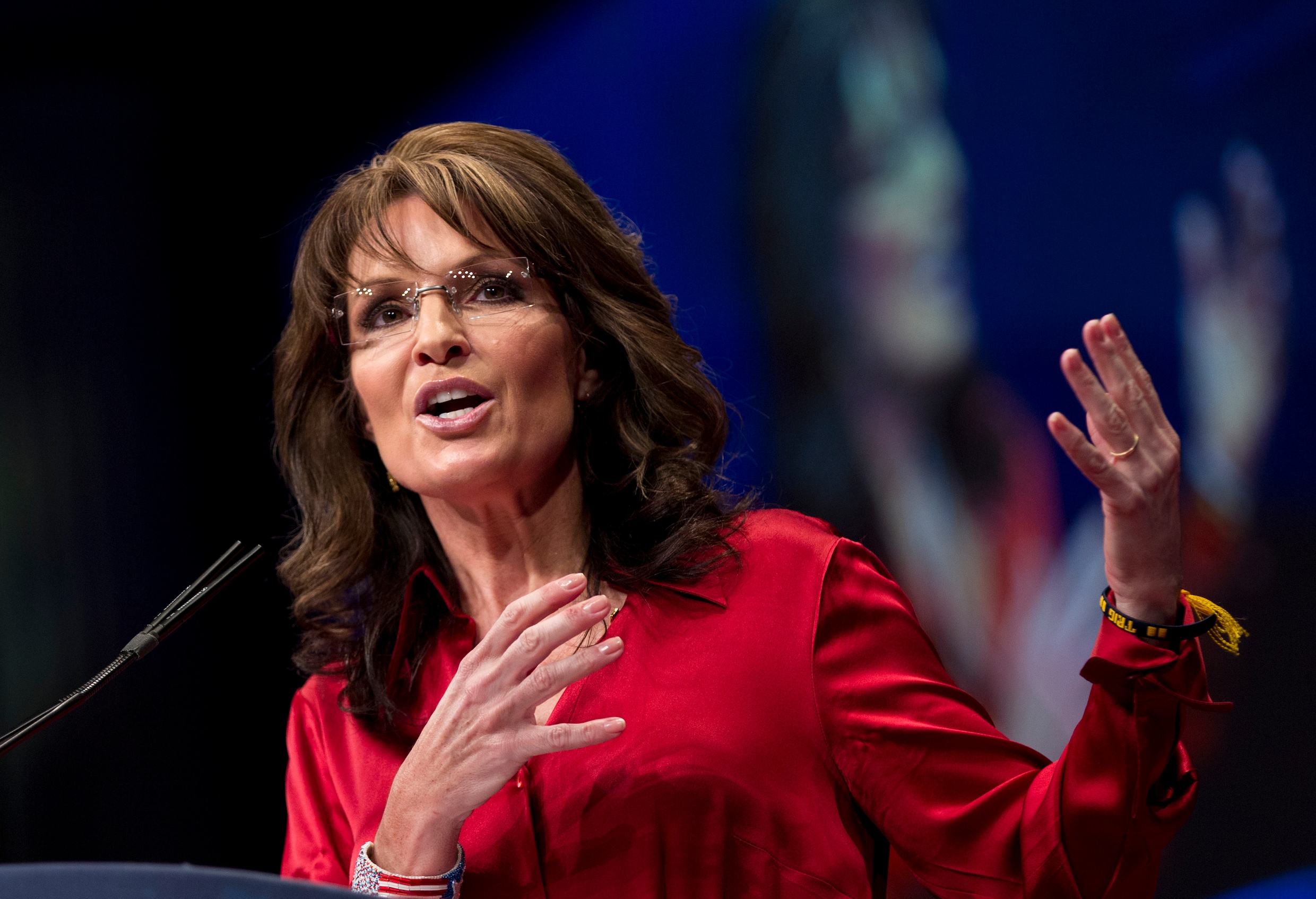 Sarah Palin mag menigte opnieuw enthousiasmeren op conservatieve ...