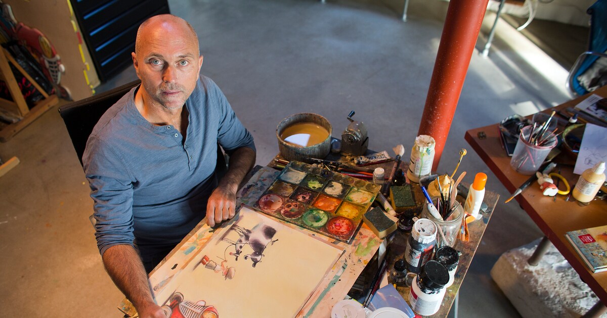 Max Velthuijs-prijs voor Philip Hopman, de ‘tekenaar die nergens voor ...