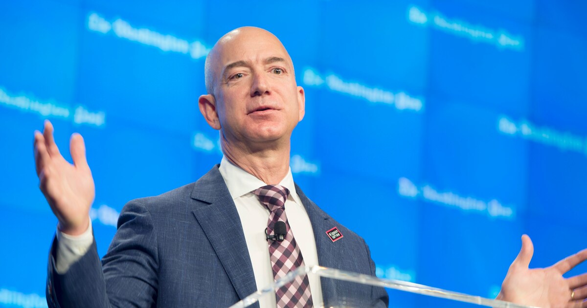 Jeff Bezos houdt aanbeveling Harris door Washington Post uit de krant ...