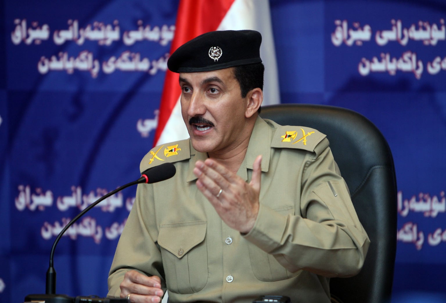 Nieuwe 'Bagdad Bob' houdt moed erin: 'Alles fantastisch' | de Volkskrant