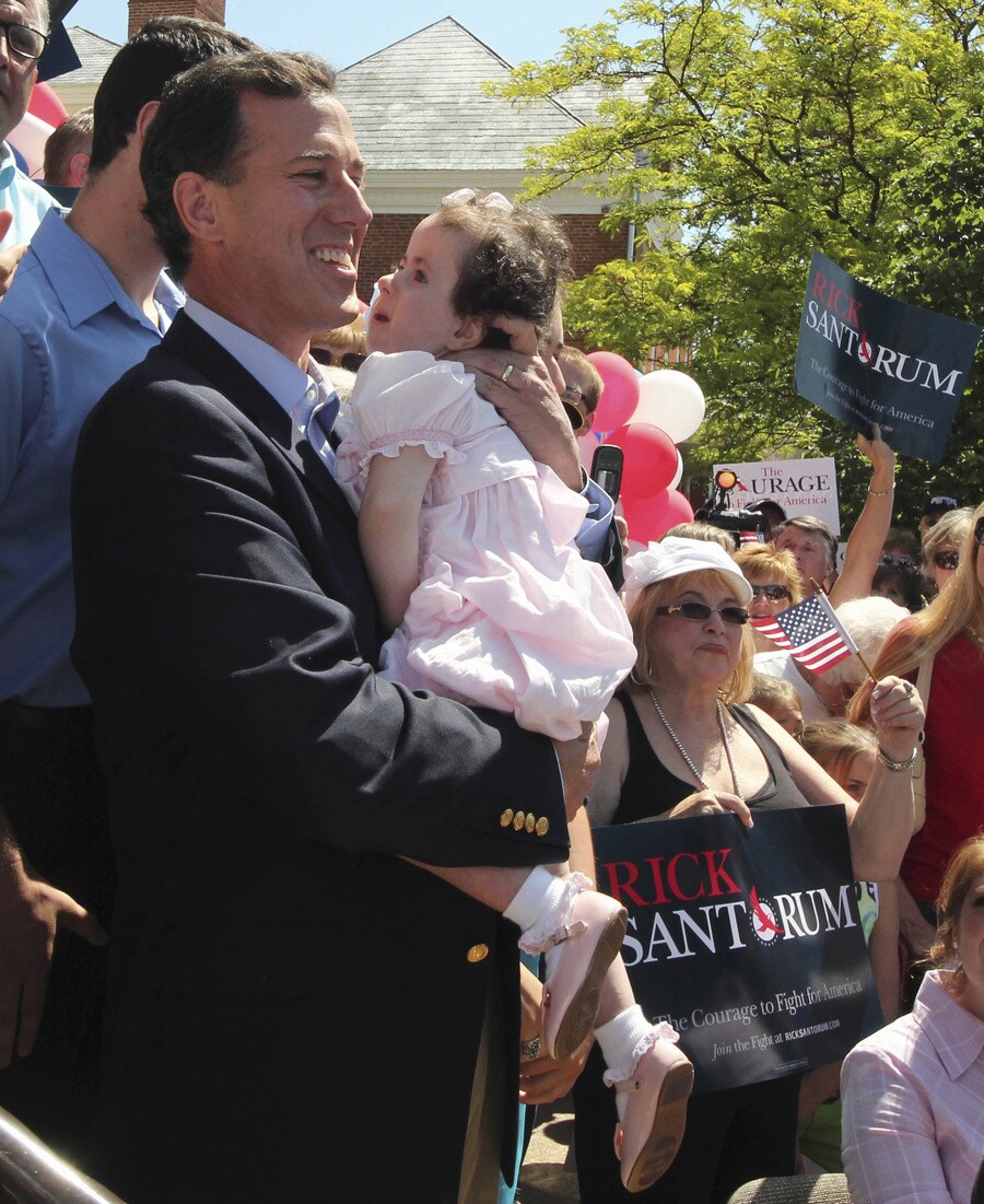 Santorum houdt campagne Florida voor gezien | de Volkskrant