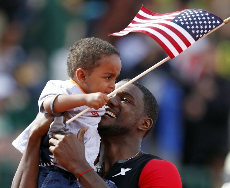 Gatlin jaagt op nieuwe olympische roem | de Volkskrant