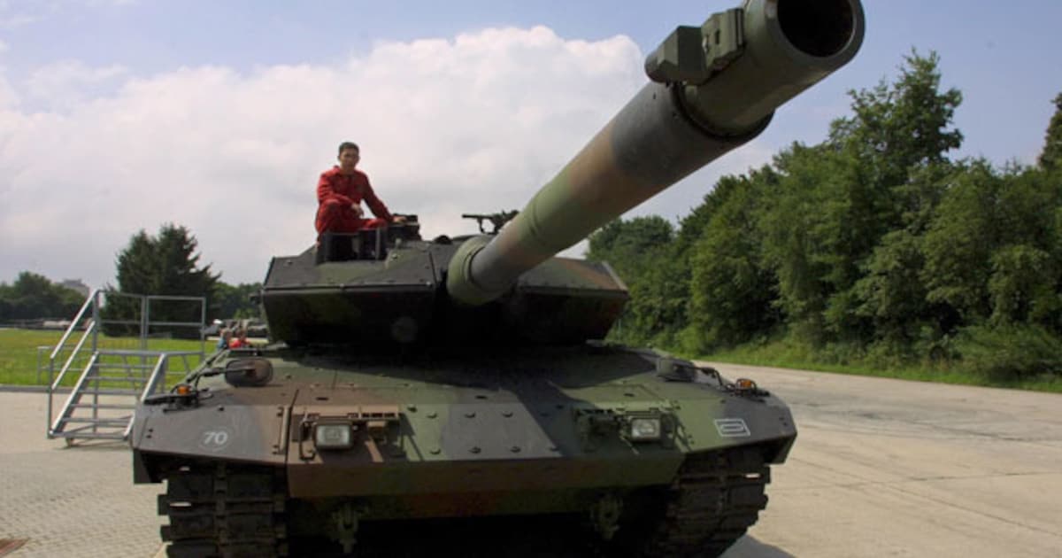 'Nederlandse Leopard-tank in Saudi-Arabië' | de Volkskrant