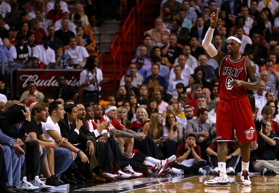 James op stoom bij Heat | de Volkskrant