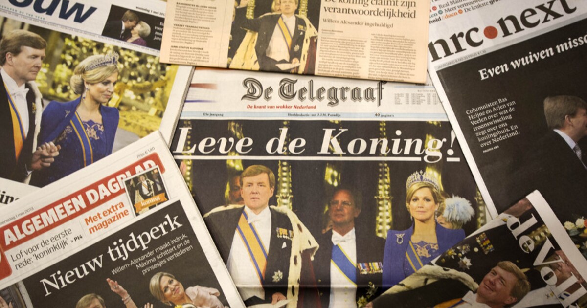 Kranten schrijven pagina's vol over de Oranjes | de Volkskrant