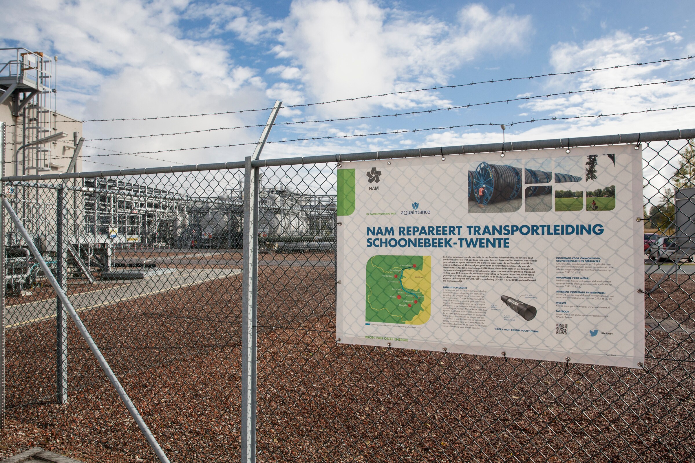 NAM wil toch weer afvalwater lozen in Twente | de Volkskrant